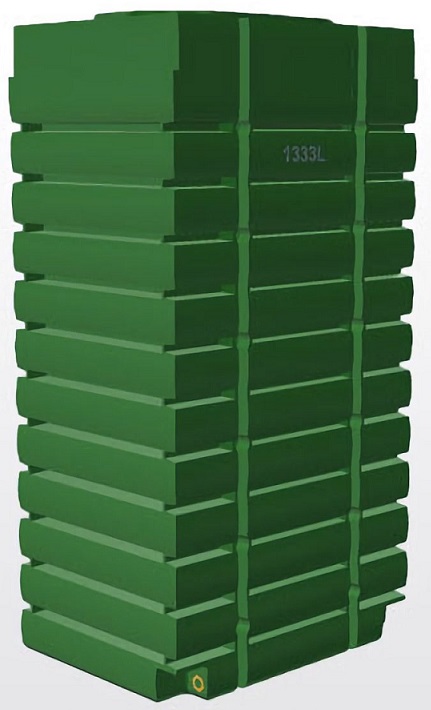 1333 Litre Super Slimline Water Tank | All Oz Tanks | Oztanks