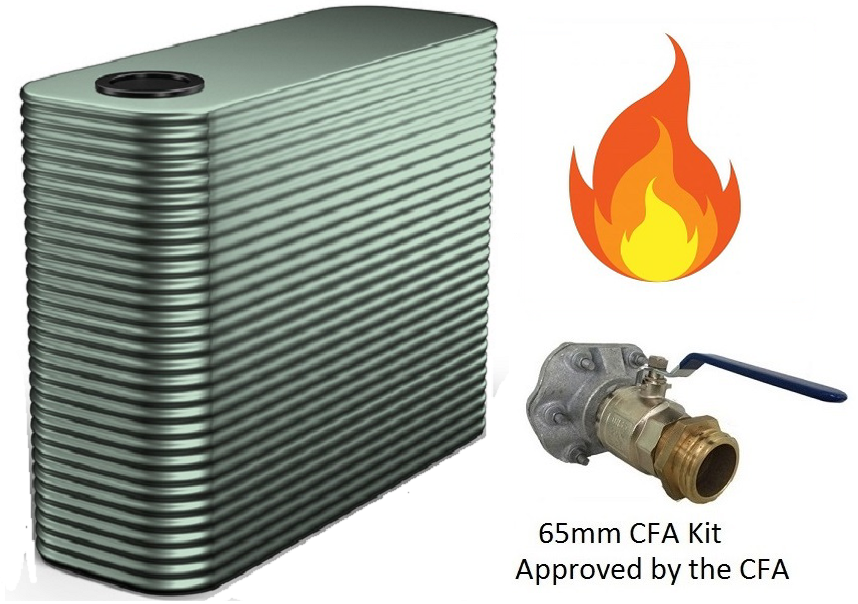 CFA Steel Water Tank | All Oz Tanks